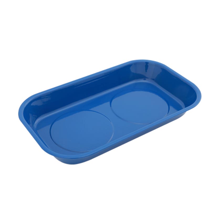 Blue Rectangular Magnetic Parts Tray - Z.T. METALWARE CO., LTD.